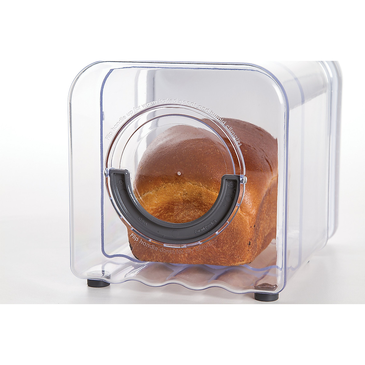 Prepworks by Progressive Bread ProKeeper, PKS-800 Adjustable Air Vented Bread Storage Container, Expandable Bread Holder