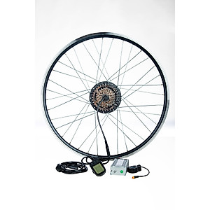 52v 1500w 37/60 mph 3.5kg Water Proof Easy Connect ebike kit 26"