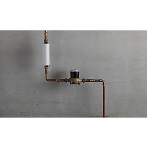 KOHLER H2Wise+ Smart Home Water Monitor and Automatic Shutoff Valve, Water Leak Detector and Water Usage Tracker,White