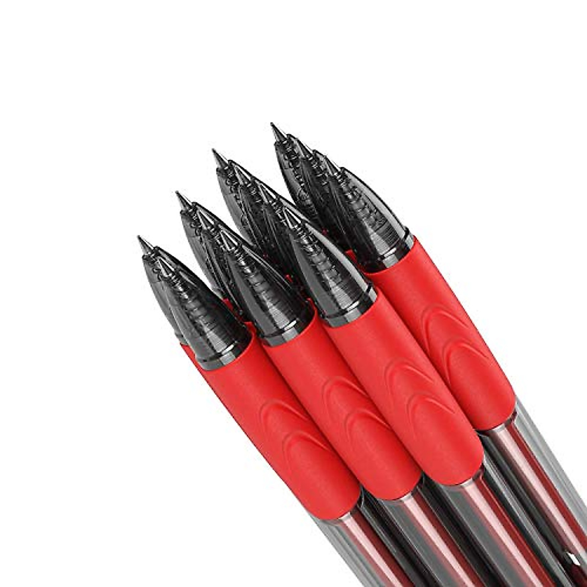 ARTEZA Red Gel Pens, Pack of 24, 0.7mm Medium Point, Quick Drying Ink for Smooth Writing, Perfect for College School Supplies, Office Tasks, and Note Taking