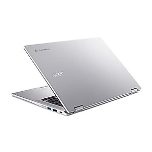 Acer Chromebook Spin 314 Convertible Laptop | Intel Pentium Silver N6000 | 14" Full HD IPS Touch Display | 4GB LPDDR4X | 128GB eMMC | DTS Audio | Intel Wi-Fi 6 AX201 | Chrome OS | CP314-1HN-P5NE