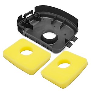 Air Cleaner Cover 595660 Air Filter 799579 Replacement for B&S 590581 08P502 08P602 09P602 09P702 Series Lawn Mower Engines