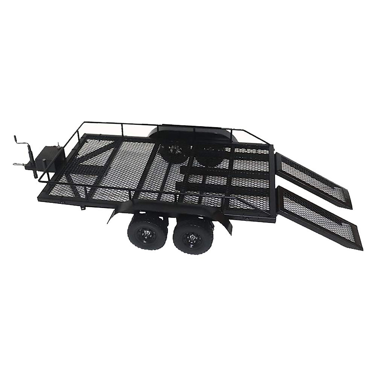 Goolsky Heavy-Duty Trailer Cargo Carrier Metal Kit for 1/10 Traxxas HSP Redcat RC4WD Tamiya Axial SCX10 D90 HPI RC Crawler Car DIY