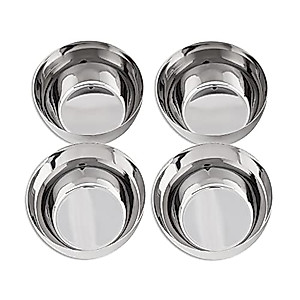 AEJESOP 4 pc Stainless Steel Bowls (Vol. 250ml)
