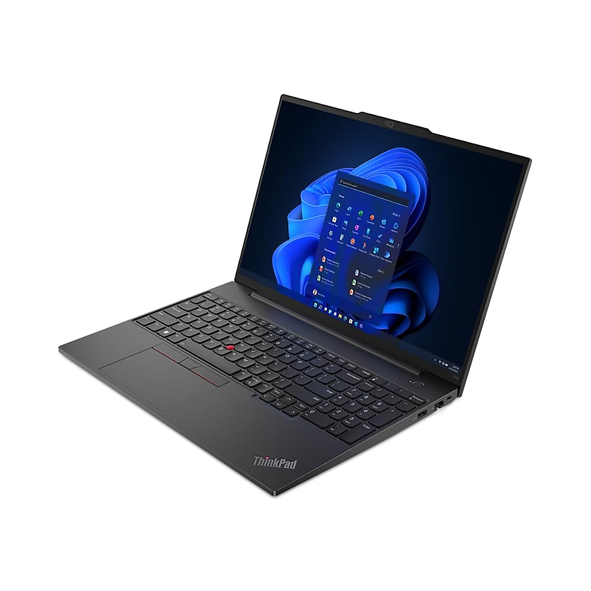 Lenovo ThinkPad E16 Business Laptop (2023), 16" WUXGA IPS Display 300 nits, 8-Core AMD Ryzen 7 7730U (Upto 4.5GHz), 40GB RAM, 2TB SSD, RJ-45, Backlit, Fingerprint, WiFi 6, Win 11 Pro+MarxsolCables