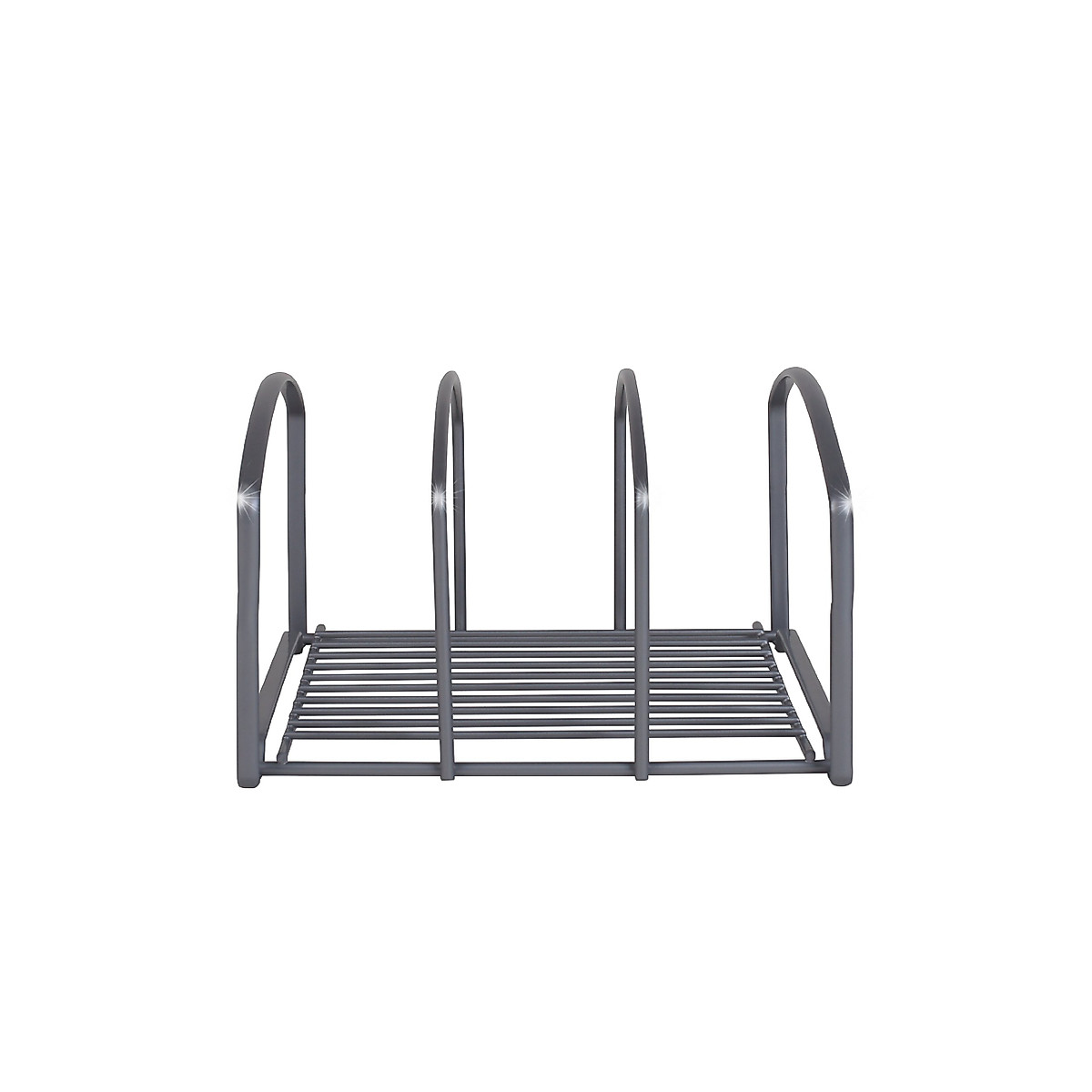 DecoBros Kitchen Houseware Organizer Pantry Rack, Silver