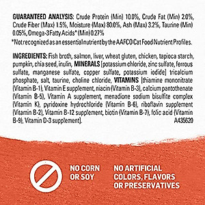 Purina Beyond Natural Cat Food Complement, Mixers+ Digestive Support Wild Salmon & Pumpkin Recipe - (16) 1.55 oz. Pouches