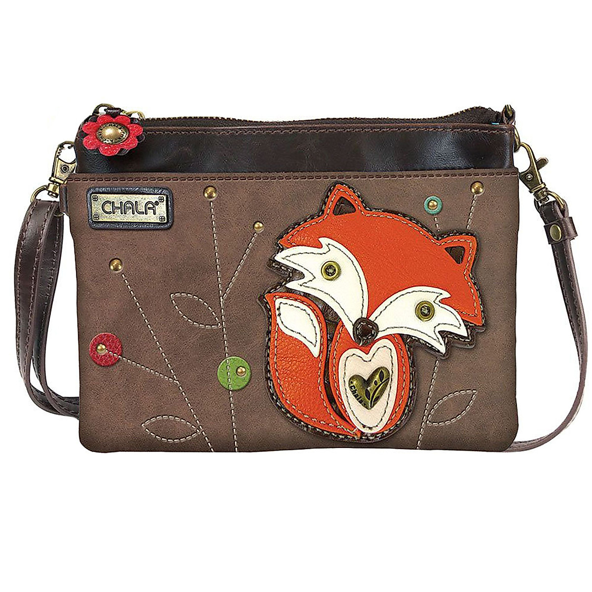 Chala Fox Mini Crossbody Handbag