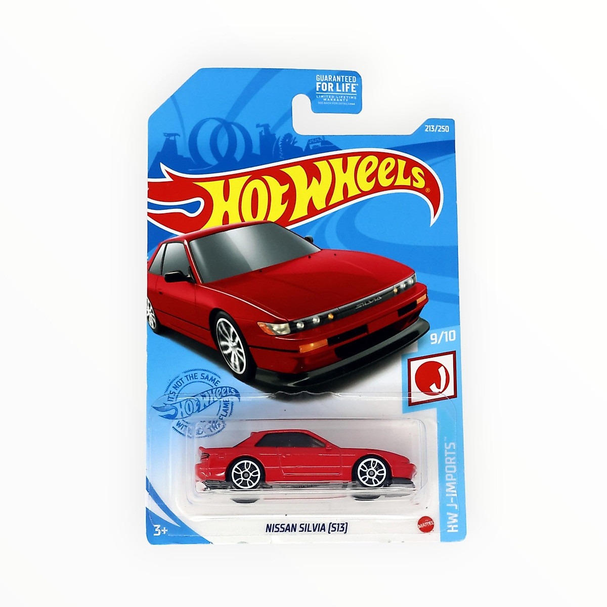 Hot Wheels Nissan Silvia S13, [red] 213/250 J-Imports 9/10