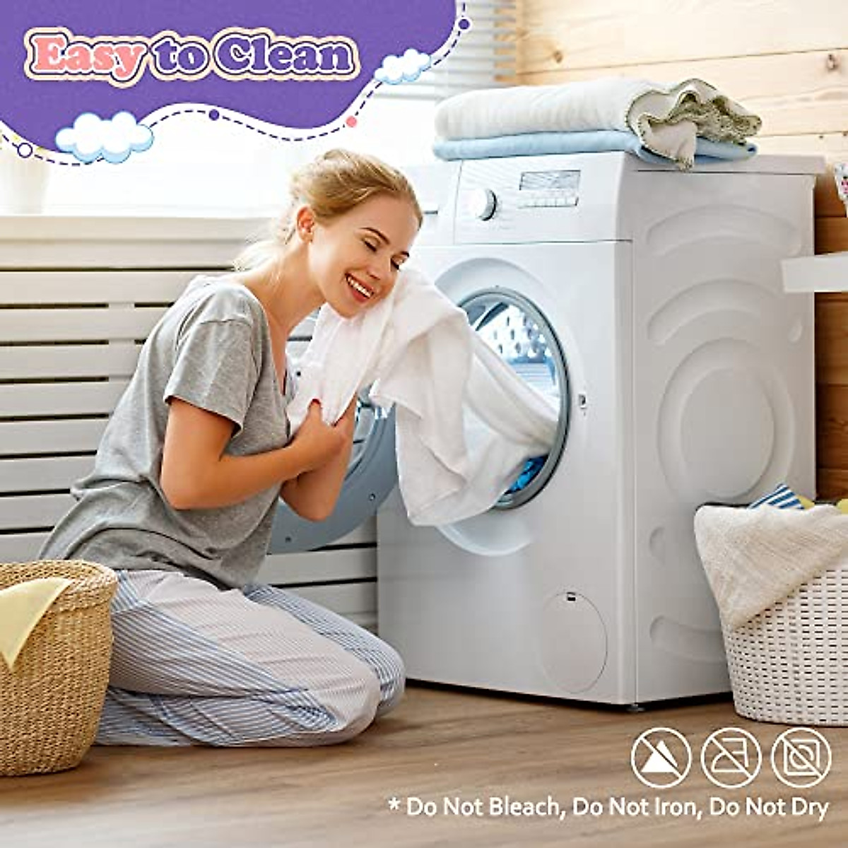 UOZGUY Personalized Elephant Baby Blanket for Baby Girl, Personalized Newborn Girl Gifts with Name, Newborn Baby Girls Blankets Custom, Elephant Baby Name Blanket, 30"x40"