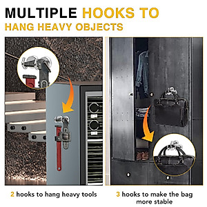 DIYMAG Magnetic Hooks, 25lbs+ heavy duty for hanging, super strong magnet hooks for cruise cabin, refrigerator,classroom,magnetic metal hooks for grill (Sliver,pack of 20)