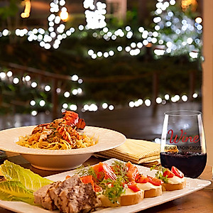 Wine Because Punching People In The Face is Illegal Funny Wine Glasses Gifts for Women - Novelty Birthday Gifts for Her, Wife, Coworker, Boss, Sister, Aunt, Best Friend, Mothers Day Mom Gifts, 17 oz