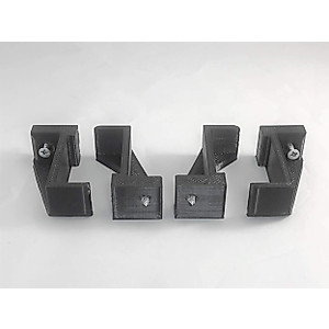 3D Cabin Xbox One S Corner Wall Bracket (Set of 4) White