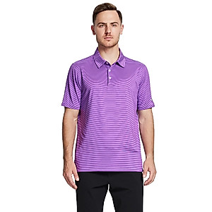 Golf Shirts for Men Dry Fit Moisture Wicking Casual Sport Short Sleeve Mens Golf Polo Shirts