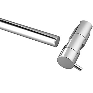 Shower Holder Chrome Shower Head Holder Riser Rail Bracket Slider Hand Held Bracket Bathroom Accessories ( Color : 24mm )