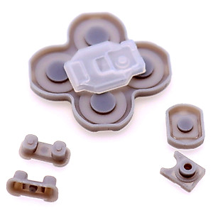 Deal4GO Silicone Rubber Button Conductive Contacts Pad set Replacement for Switch Joycon Controller Contact Membrane