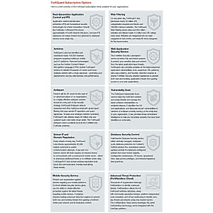 Fortinet | FWF-60E-BDL-950-12 | FortiWiFi-60E Hardware Plus 1 Year 24x7 FortiCare and FortiGuard Unified (UTM) Protection