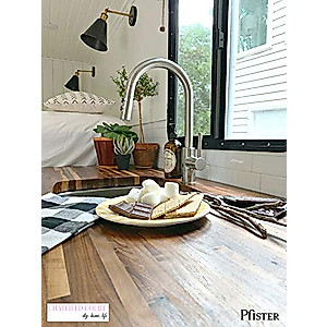 Pfister Stellen Touchless Kitchen Faucet with Pull Down Sprayer, Single Handle, High Arc, Stainless Steel Finish, LG529ESAS