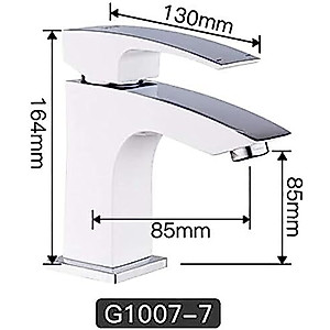 HOONWEAR Kitchen Taps Bath Water Mixer Sink Faucet Bathroom Mixer Sink Faucet Sink Mixer Sink Faucet Sink Waterfall Toilet-G1007-11,G1007,Faucets, CF001