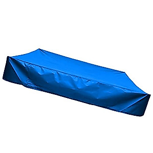 Housoutil with Swim for Protection Resistant Garden Children Uv Winter Courtyard and Oxford Shade * Blue Cover Round Ground Canopy Shape Kids Beach Bathtub Swimming Pool Square Tarp Sandpit