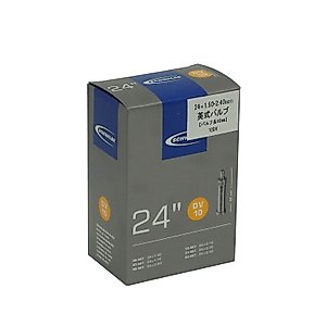 Schwalbe STU016W Inner Tube - Black, 24 x 2.35-2.50 Inch