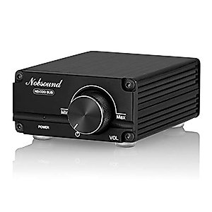 Nobsound 100W Subwoofer Amplifier Digital Power Sub Amp Audio Mini Bass Amp with Power Supply (Black)