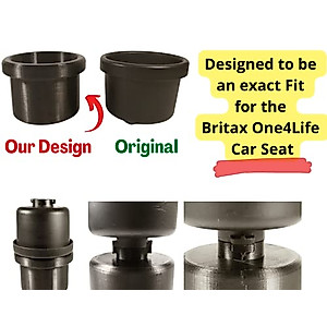 Cup Holder compatible with the Britaxx One4Life Child's Car Seat (Single Cup Holder)