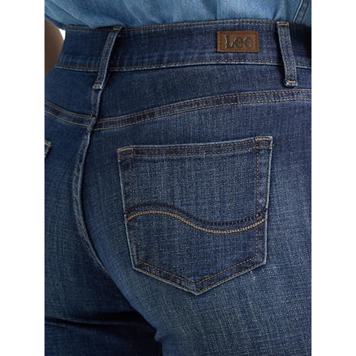 Lee Women's Ultra Lux Comfort with Flex Motion Bootcut Jean Royal Chakra 18 Medium