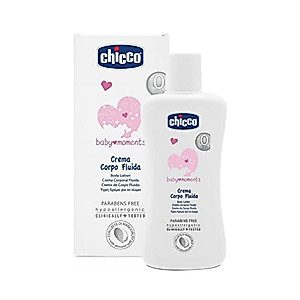 Chicco Crema Corpo Fluida Body Lotion Baby Moments 200 Ml 0m+