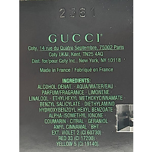 Gucci Guilty Black Sample Perfume Men EDT Spray Pour Homme MINI SMALL Travel Size 1.5 ML / 0.05 (3676) - set of 3