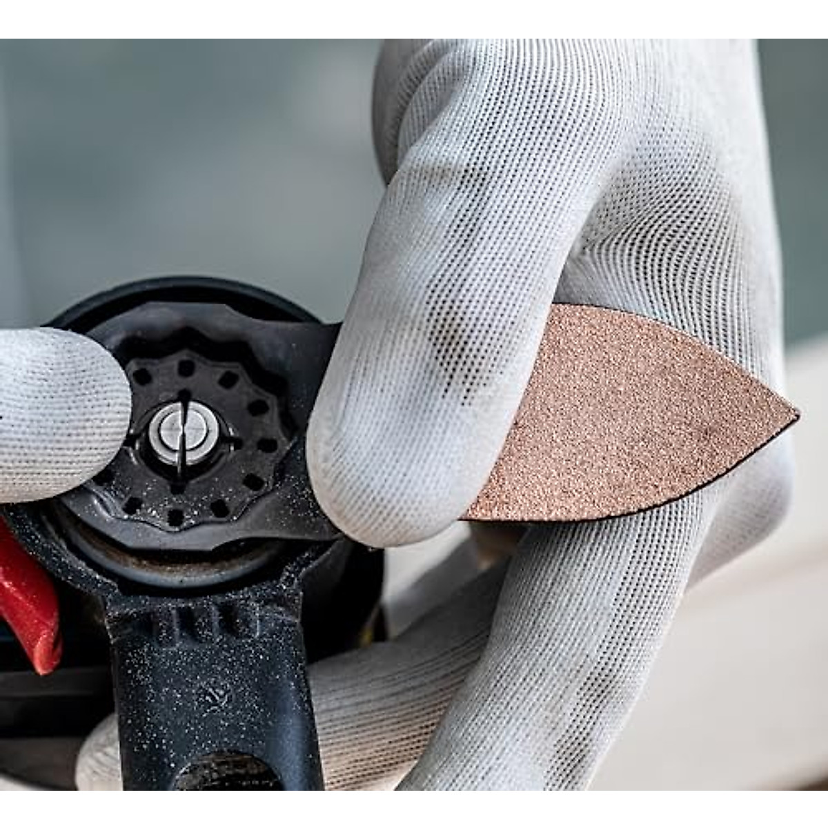 Bosch Professional 1x Expert Sanding Finger Fine AVZ 32 RT10 Multitool Sanding Plates (Width 32 mm, Accessories Multitool)