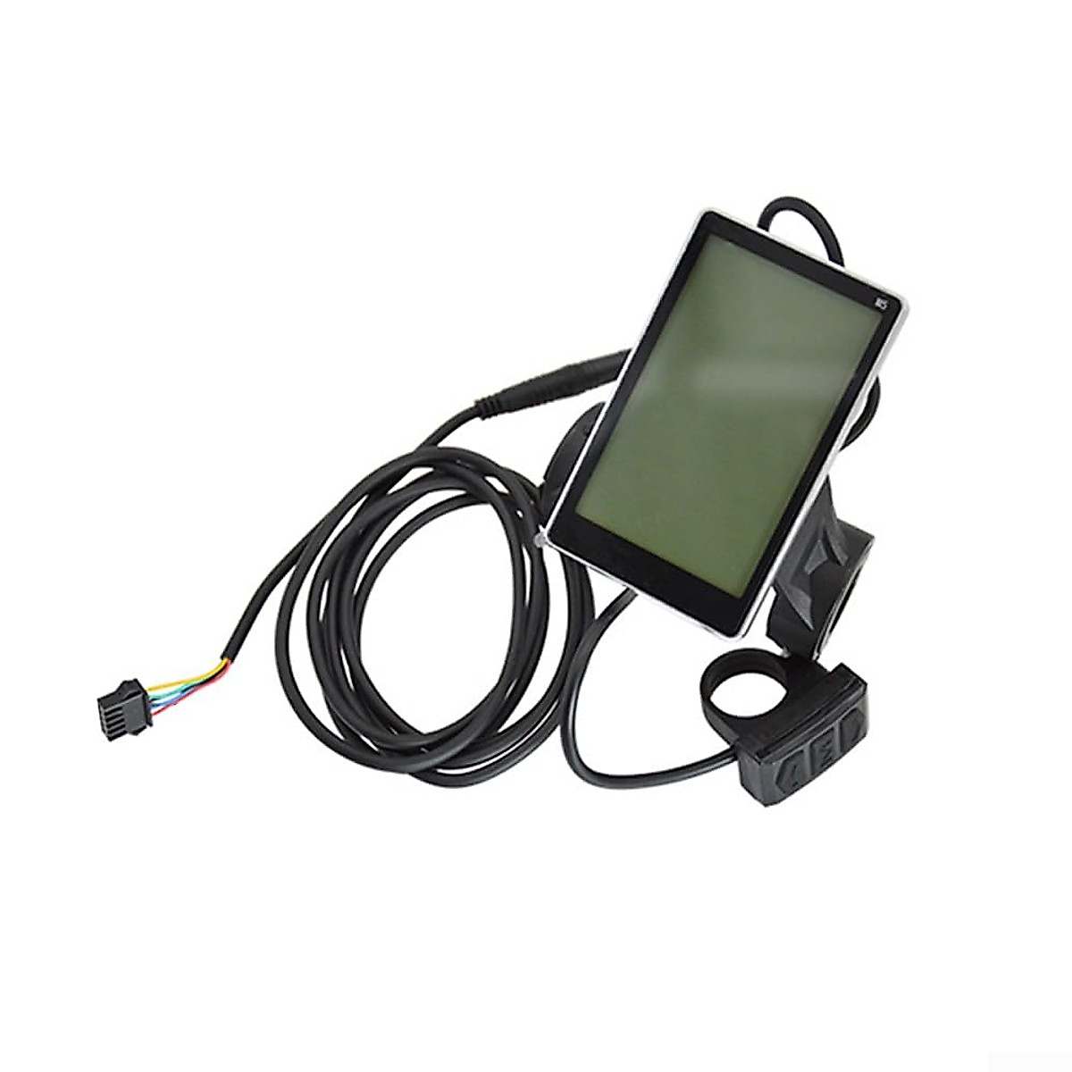 Electric Bike LCD Display, 5Pin E-Bike M5 Display Meter Control Panel, Electric Scooter Speedmeter with Control for Electric Bikes