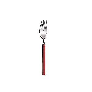 Mepra AZ10K61121 Fantasia Table Fish Fork – [Pack of 12], Coral, 19.5 cm, Stainless-Steel Dishwasher Safe Tableware