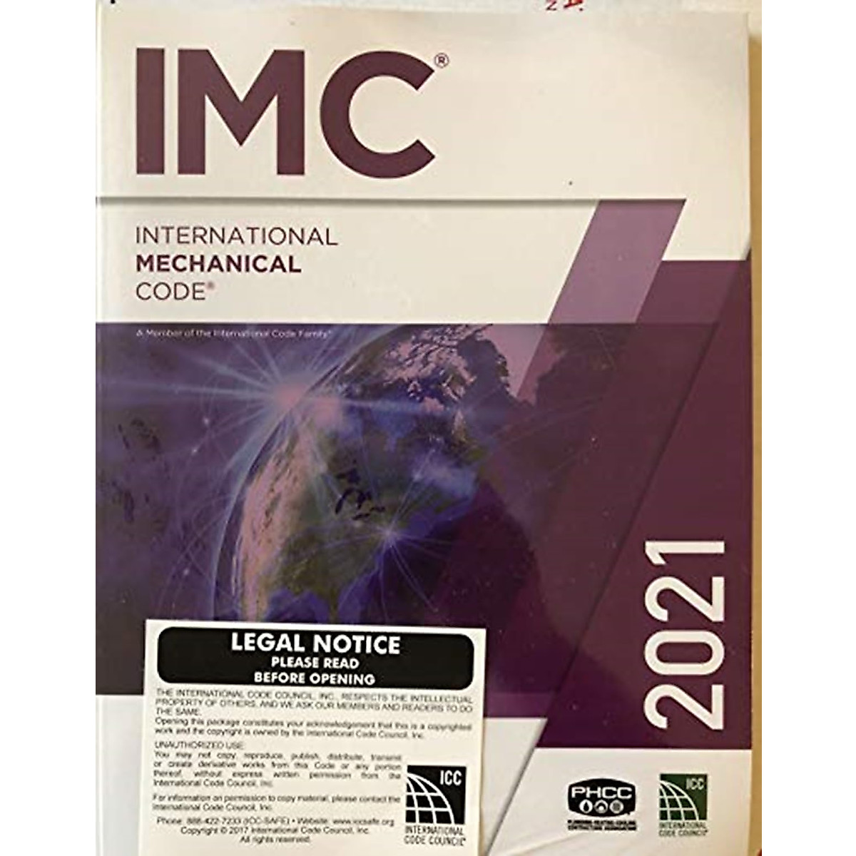 2021 International Mechanical Code (International Code Council Series)