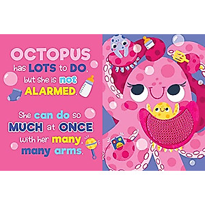 Silly Sea Creatures - Silicone Touch and Feel Board Book - Sensory Board Book