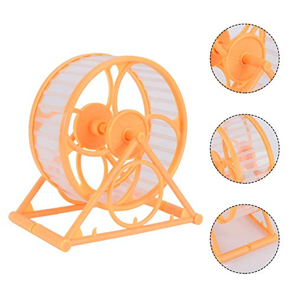 Guinea Pig Toys Hamster Cage Toys 2 Pack Hamster Exercise Wheel- Hamster Jogging Wheel Hamster Running Wheel Hamster Wheel Silent Hamster Jogging Hamster Jogging Wheel Toy Pet Toys