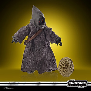 STAR WARS The Vintage Collection Offworld Jawa (Arvala-7) Toy, 3.75-Inch-Scale The Mandalorian Figure, Toys for Kids Ages 4 and Up,F1894