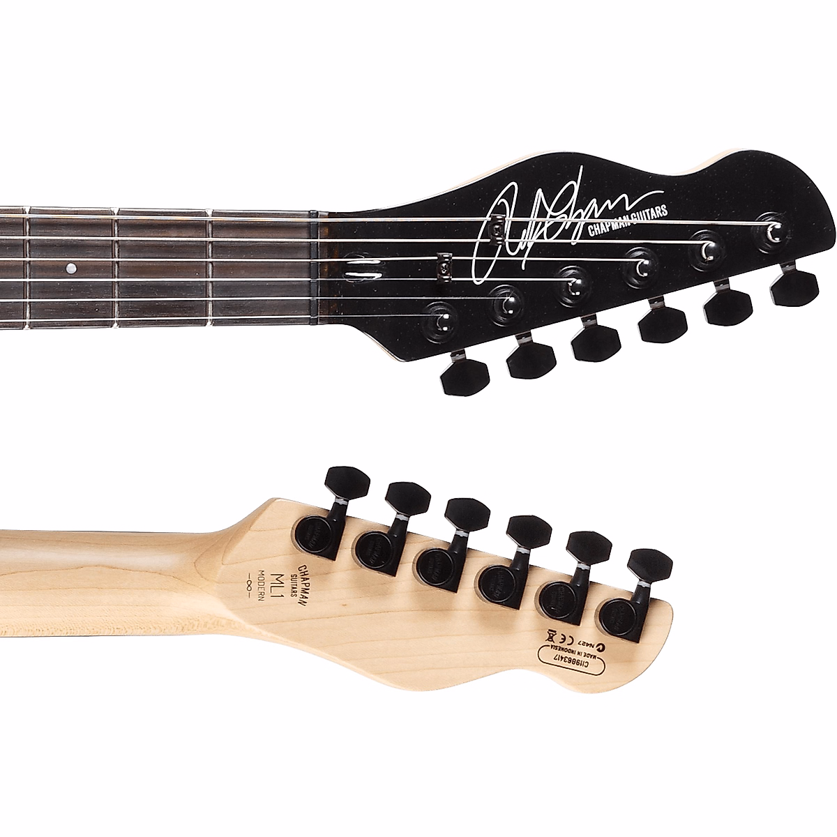 Electric Guitar Chapman Guitars ML1 Modern Storm Burst V2 Free Standard Setup USA Shipping