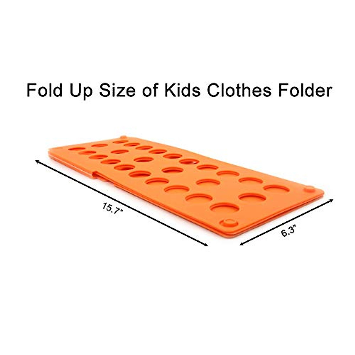 Sutekus Clothes Folder Shirt Folding Board T-Shirt Folder Easy and Fast Flipfold for Adults & Kids 2 Pack (Blue)