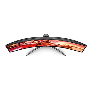 AOC AGON AG493UCX 49 inches Curved Immersive Gaming Monitor Dual QHD 5120 x 1440 @ 120Hz (Renewed)
