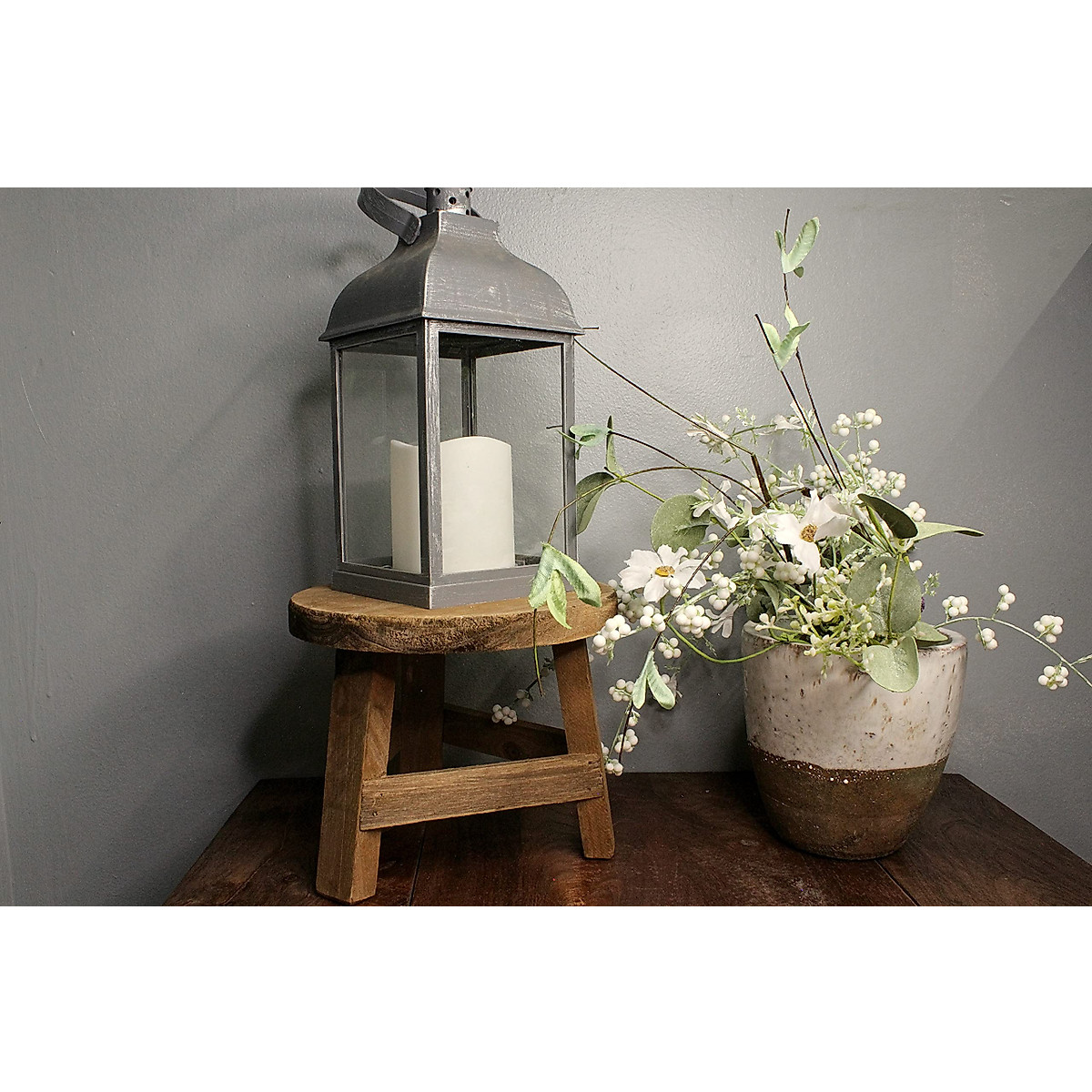 Park Hill 5.5" x 7" Wooden Mini Stool Display Stand