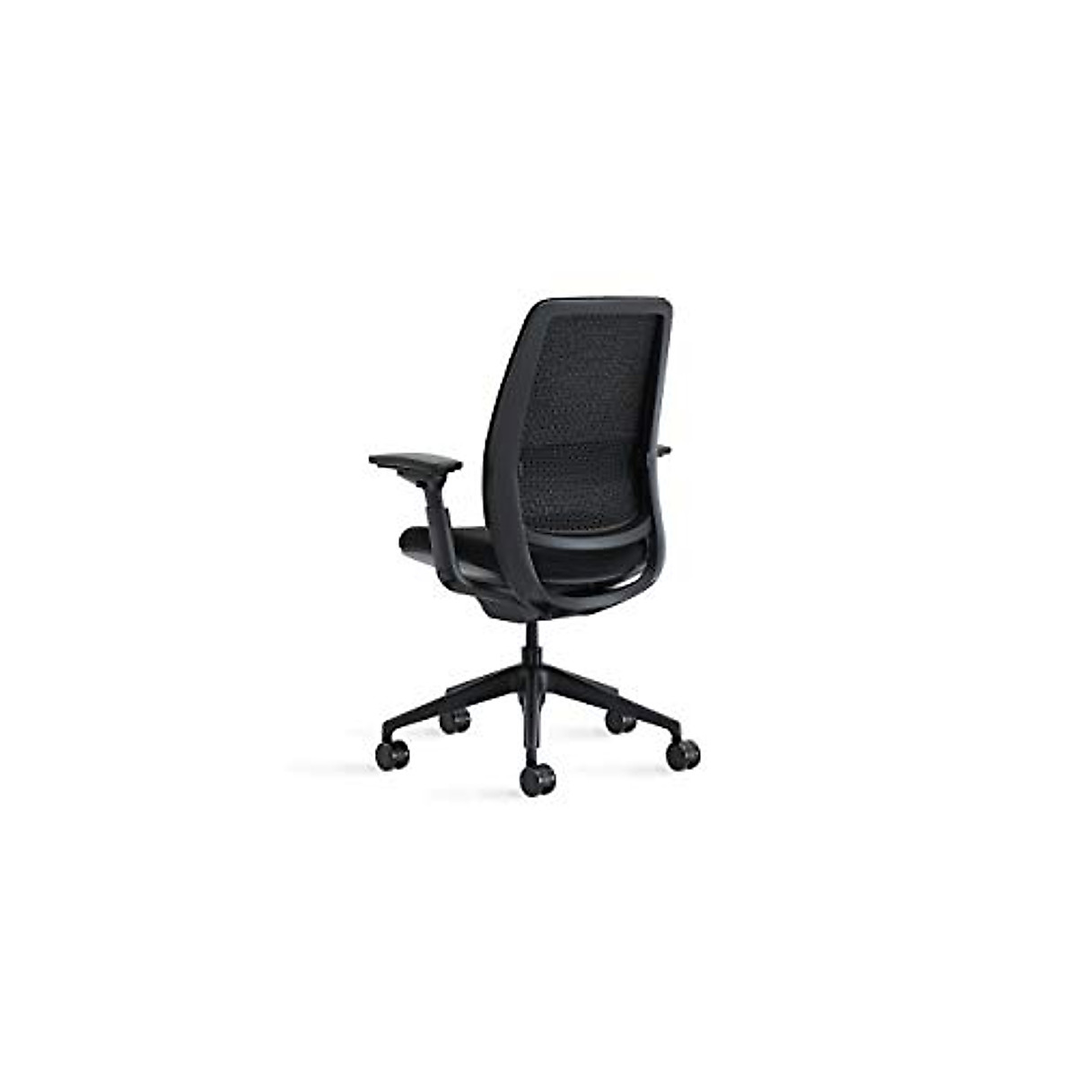Steelcase Series 2 Office Chair, Graphite Frame, Cogent Connect Licorice