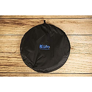 Kate 5x6.5ft White Pop Up Backdrops Gray Collapsible Backdrops for Photography Double Sided Portable Background for Video Shooting