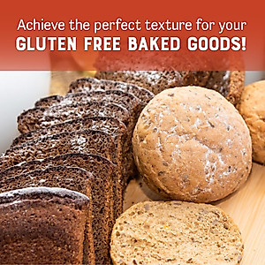 Judee's Xanthan Gum - 20 oz - Baking Supplies - Delicious and 100% Gluten-Free - Great for Keto Syrups, Soups, and Sauces - Enhances Texture and Thickens Dough and Baked Goods