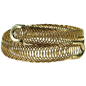 Kenneth Jay Lane-GOLD CHOKER-VERY FLEXIBLE