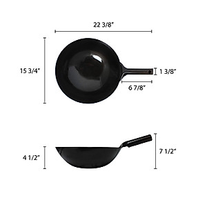 Thunder Group Taiwan Wok, 16-Inch
