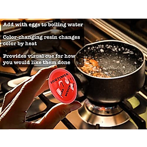 Iconikal Thermal Color Changing Egg Timer, 2-Pack