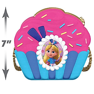 Just Play Disney Junior Alice’s Wonderland Bakery Bag Set, Dress Up and Pretend Play, Officially Licensed Kids Toys for Ages 3 Up