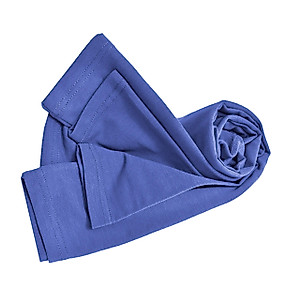 Natural Uniforms Women's Long Sleeve Tee Shirt Underscrub-2-Pack (Small, 2 Pack Ceil Blue)