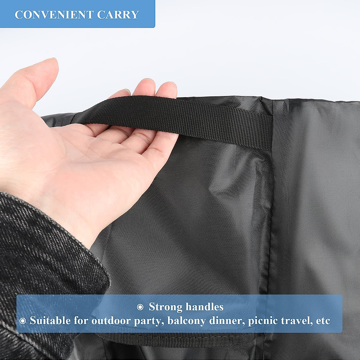 TwoPone Electric Fireplace Cover, Rectangular Portable Fireplace Dust Cover, Electric Wood Stove Waterproof Cover, Electric Fireplace Accessories Indoor & Outdoor - 25.2''L x 14''W x 24''H